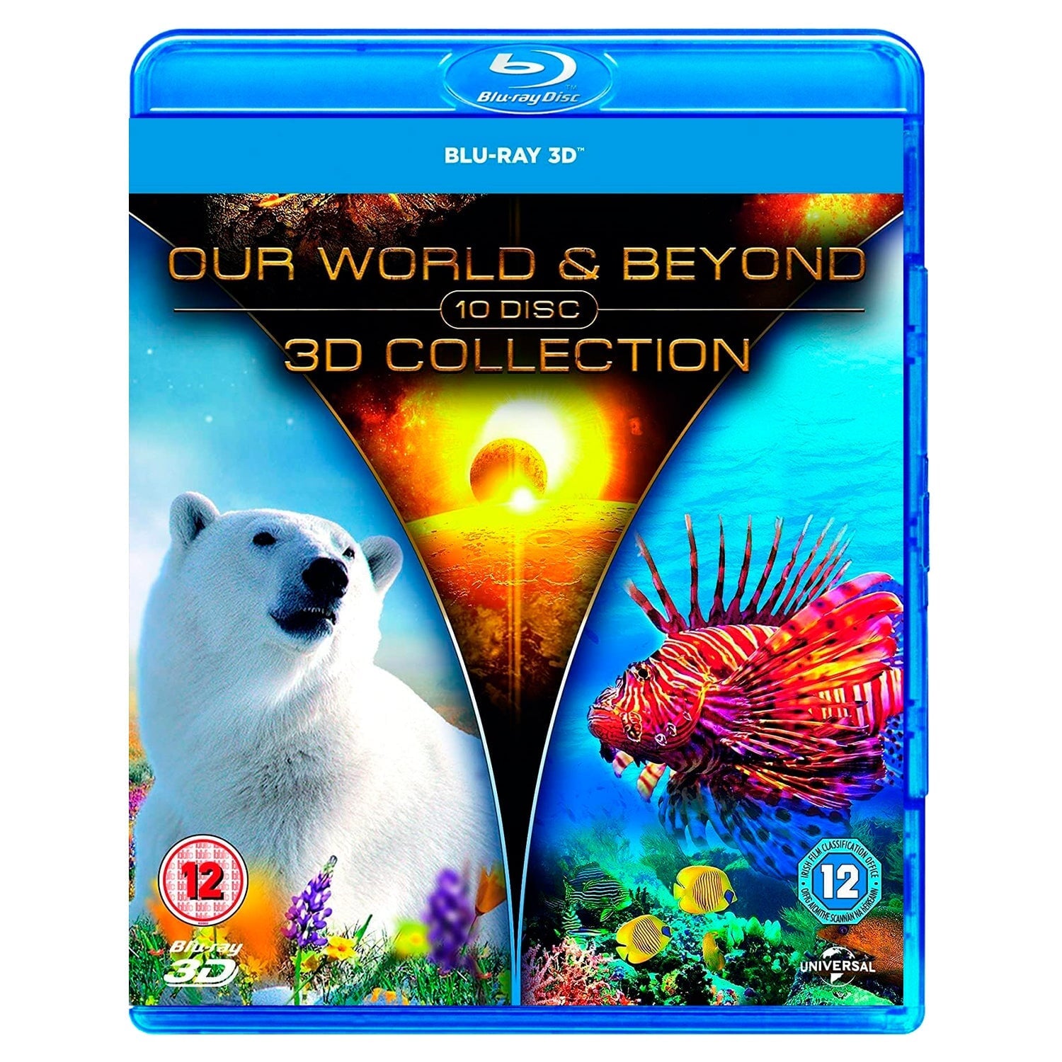 Наш мир и за его пределами: 3D Коллекция [3D/2D] (10 Blu-ray) (Amazing Ocean / Best Of 3D ...