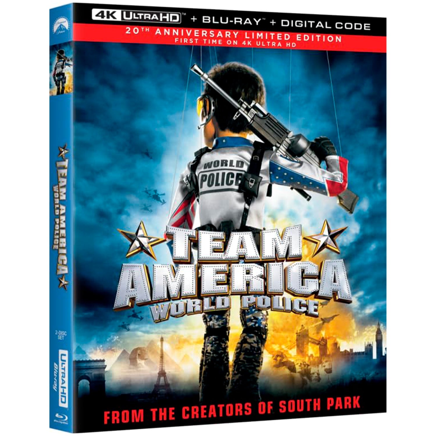 Team America: World Police (2004) (4K UHD + Blu-ray) [20th Anniversary Edition]