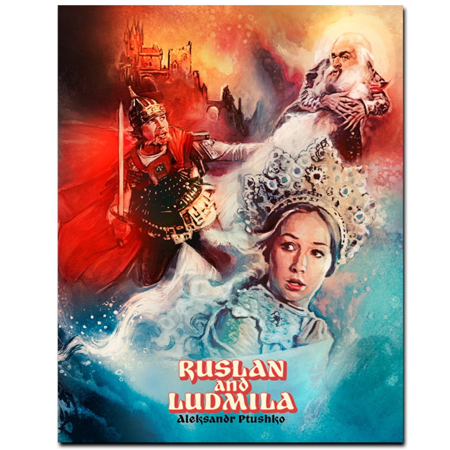 Руслан и Людмила (1972) (Blu-ray) [Регион A] Limited Edition Slipcover (Ruslan and Ludmila)