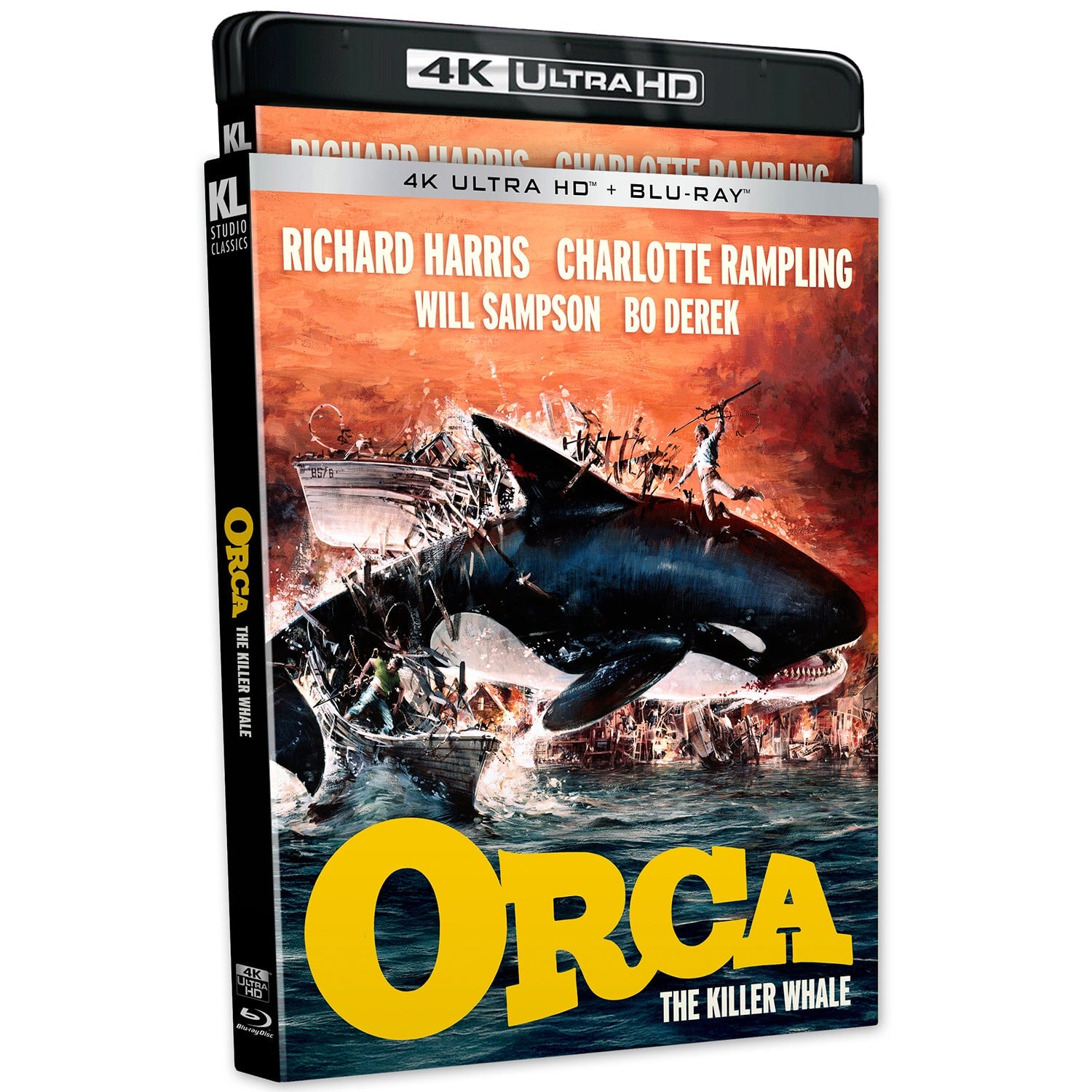 Orca The Killer Whale 1977 4k Uhd Blu Ray