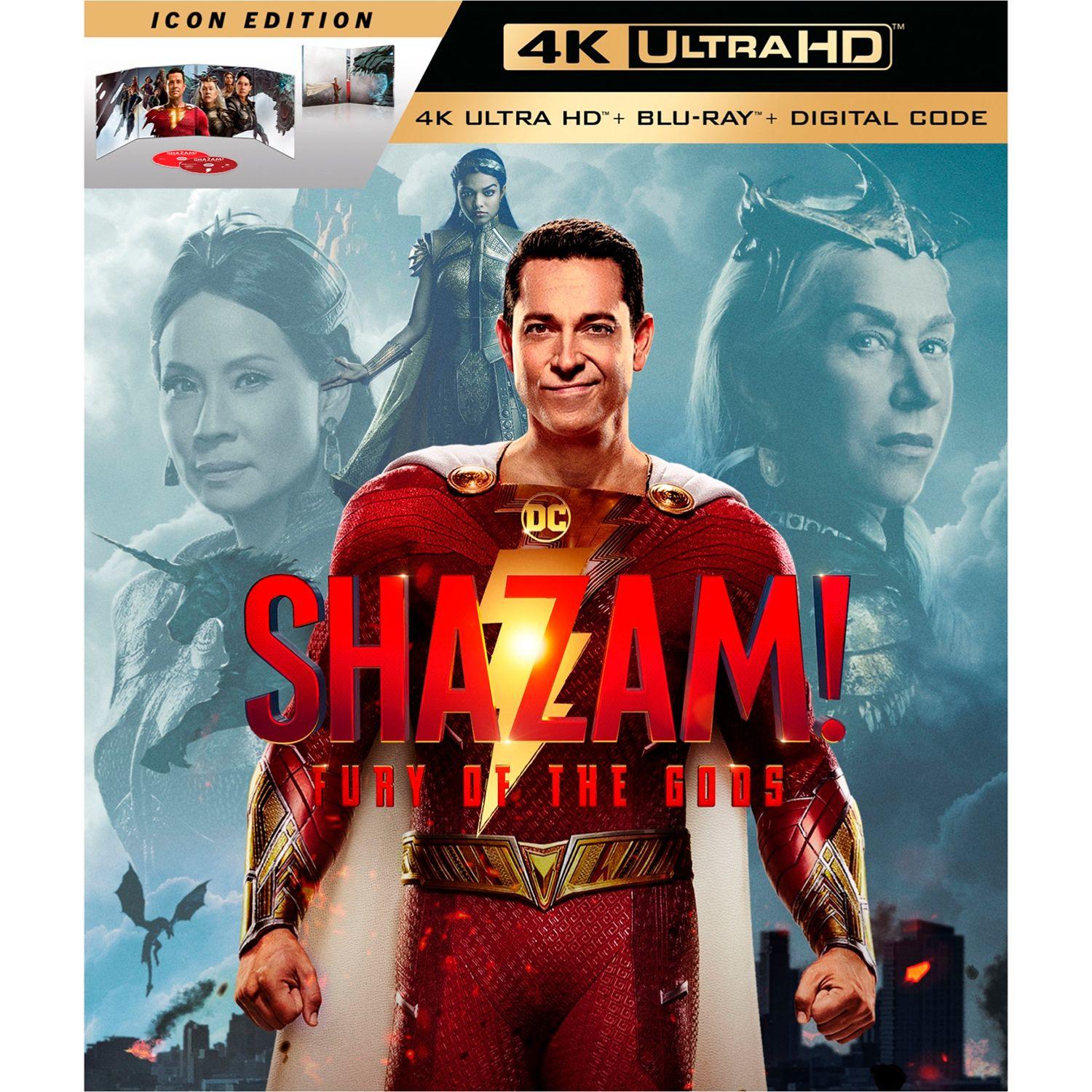 Шазам! Ярость богов (2023) (англ. язык) (4K UHD + Blu-ray) Icon Edition (Shazam! Fury of the Gods)