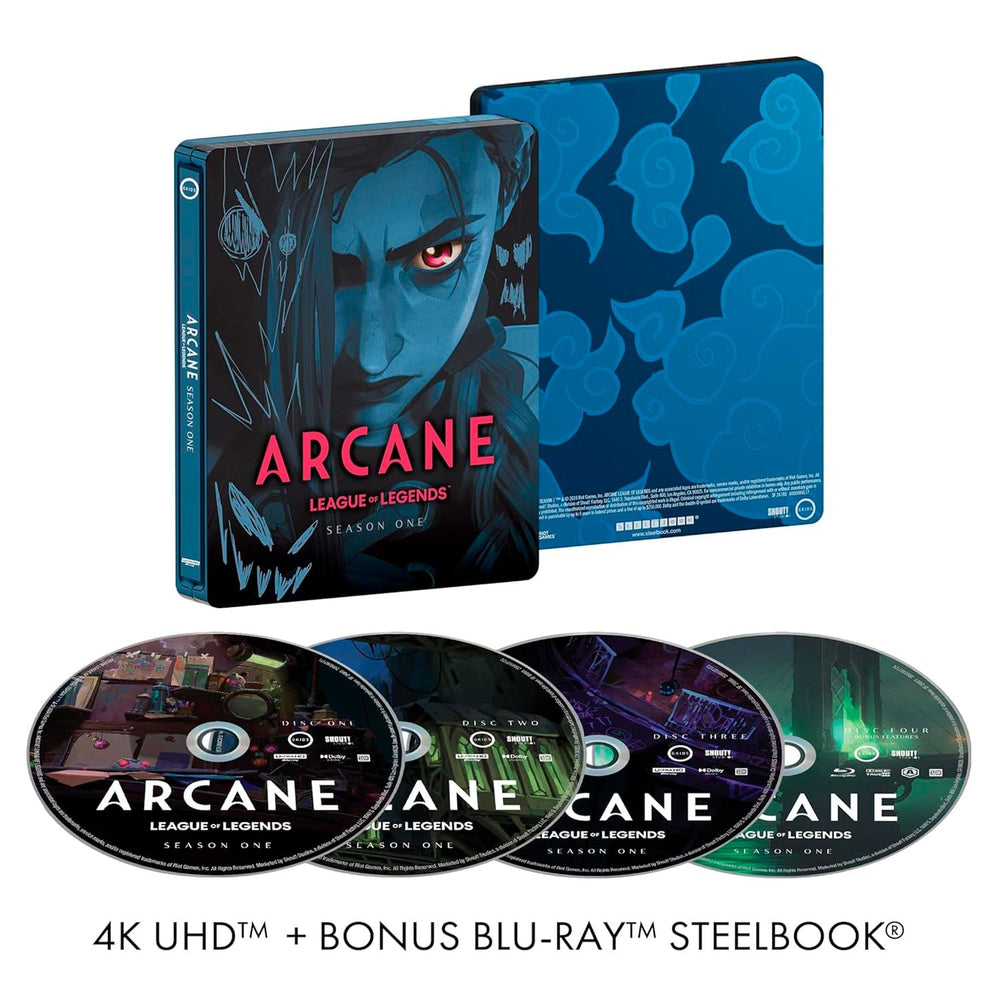 Arcane: League of Legends (TV Series) - Season One (2021) (4K UHD + Blu ...