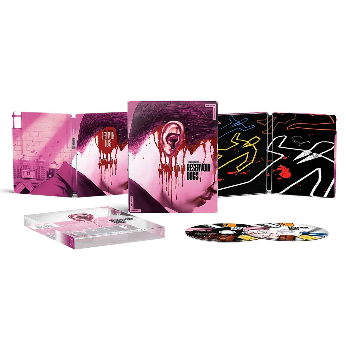 Reservoir Dogs (1992) (4K UHD + Blu-ray) Steelbook Mr. Pink Edition ...
