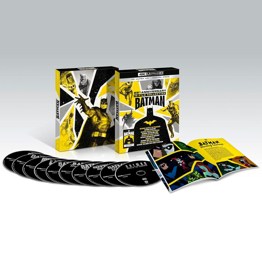 Batman 85th Anniversary 10-Film Collection (1993-2023) (4K UHD Blu-ray)