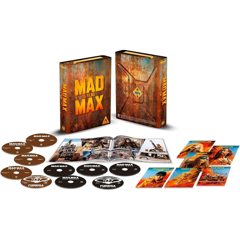 Mad Max 5-Film Collection (4K UHD + Blu-ray) Petrol Tank Collector's Edition – Bluraymania