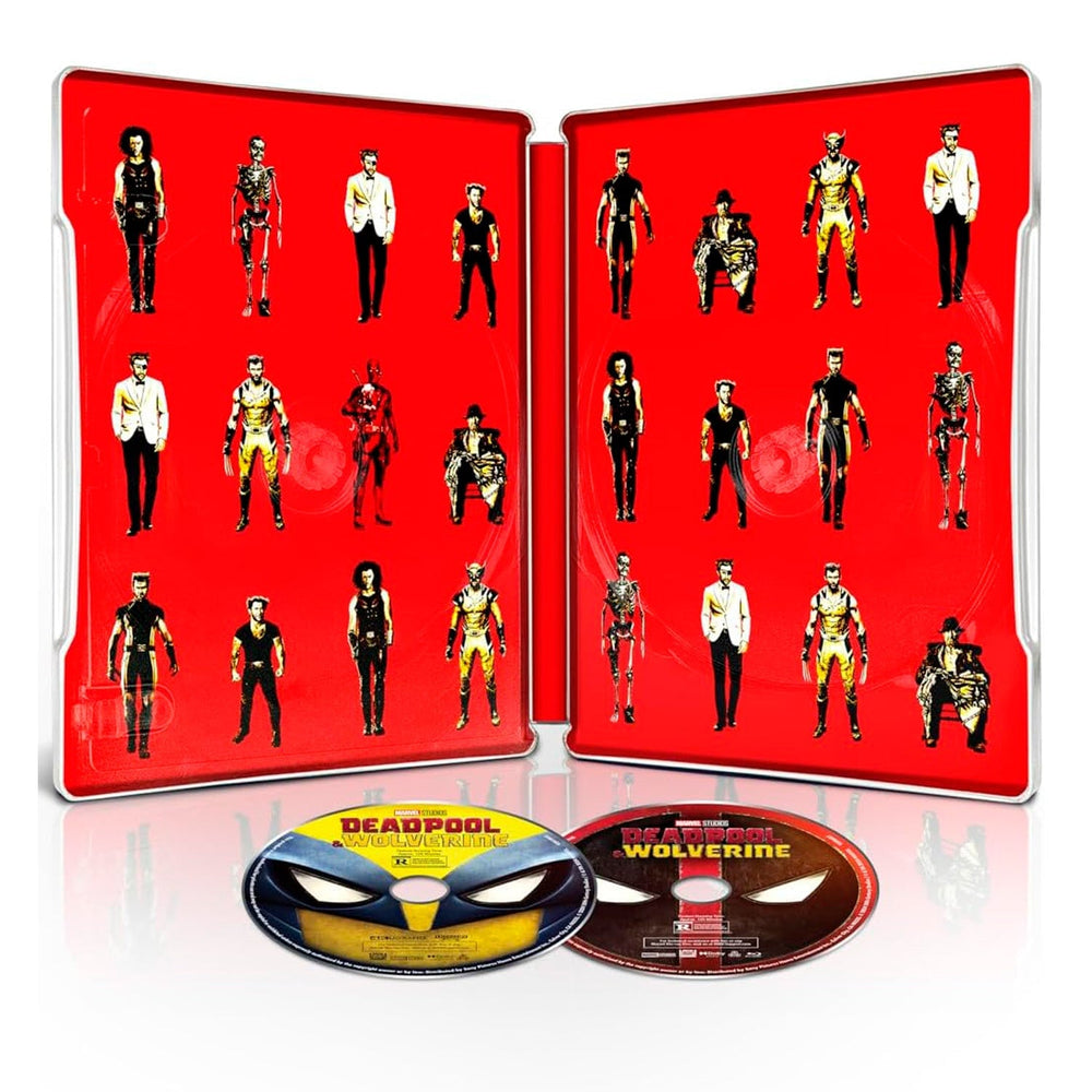 Deadpool & Wolverine (2024) (4K UHD + Blu-ray) Steelbook 1 (Deadpool ...