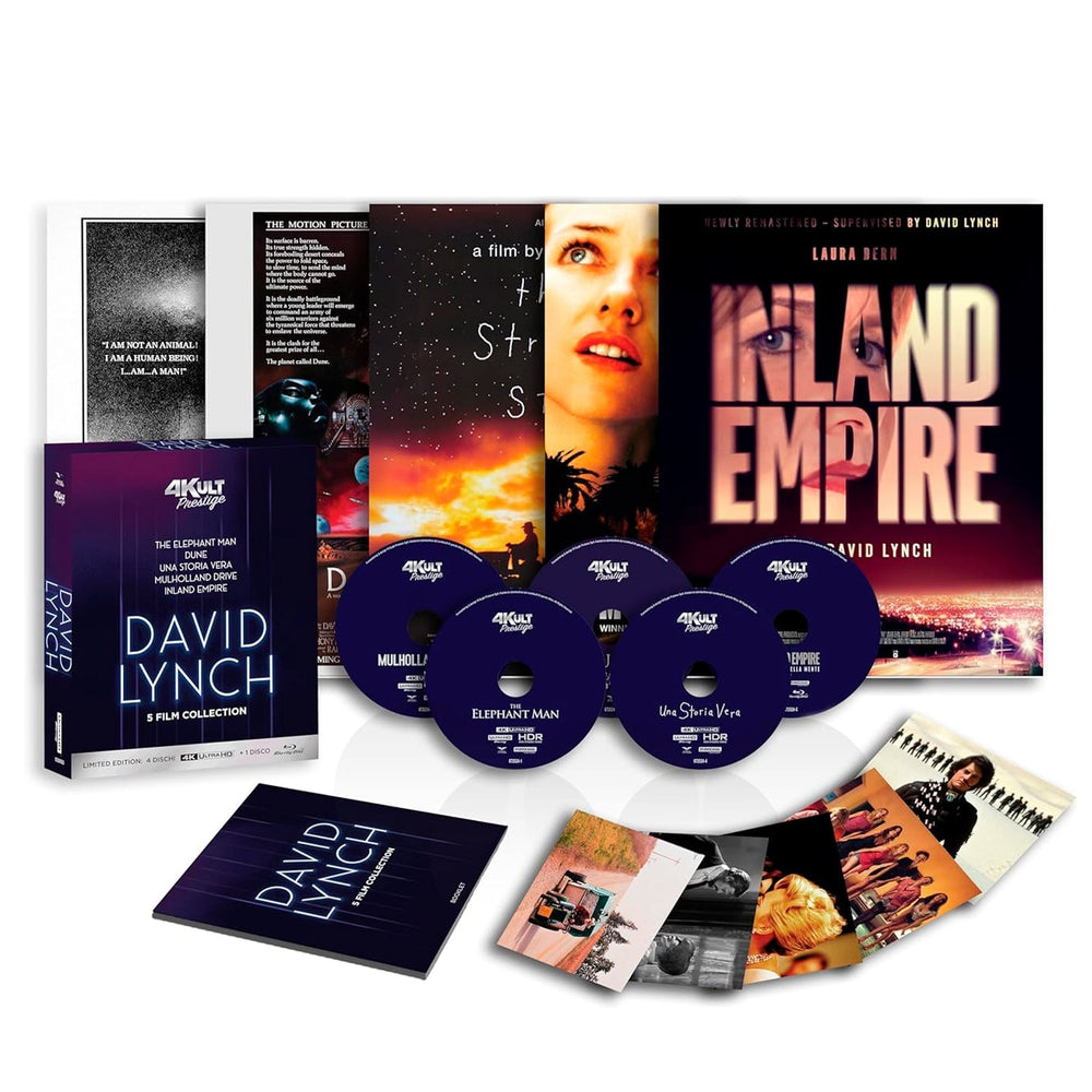 David Lynch - 5 Film Collection (1980-2006) (4K UHD + Blu-ray) [4Kult ...