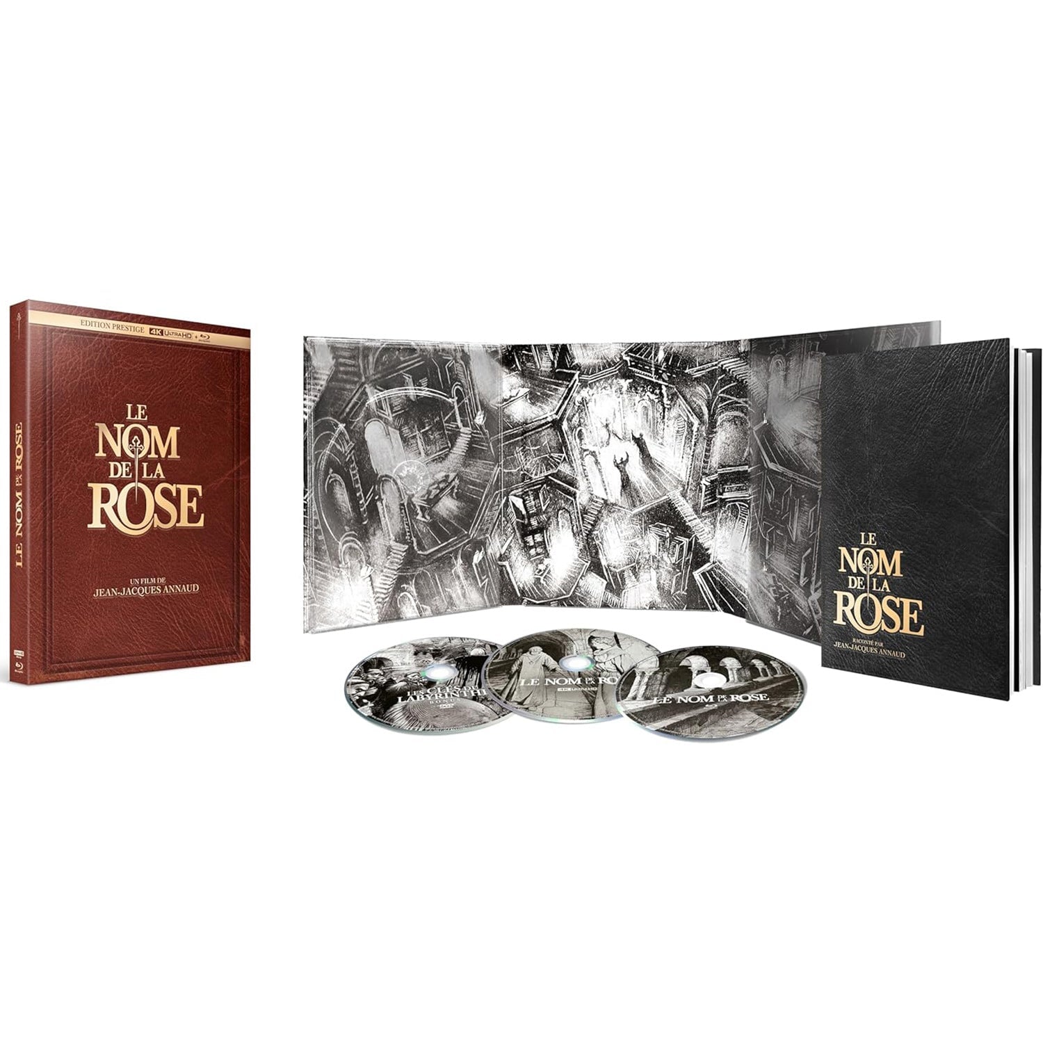 Имя розы (1986) (англ. язык) (4K UHD + Blu-ray + DVD) DigiBook Limited ...