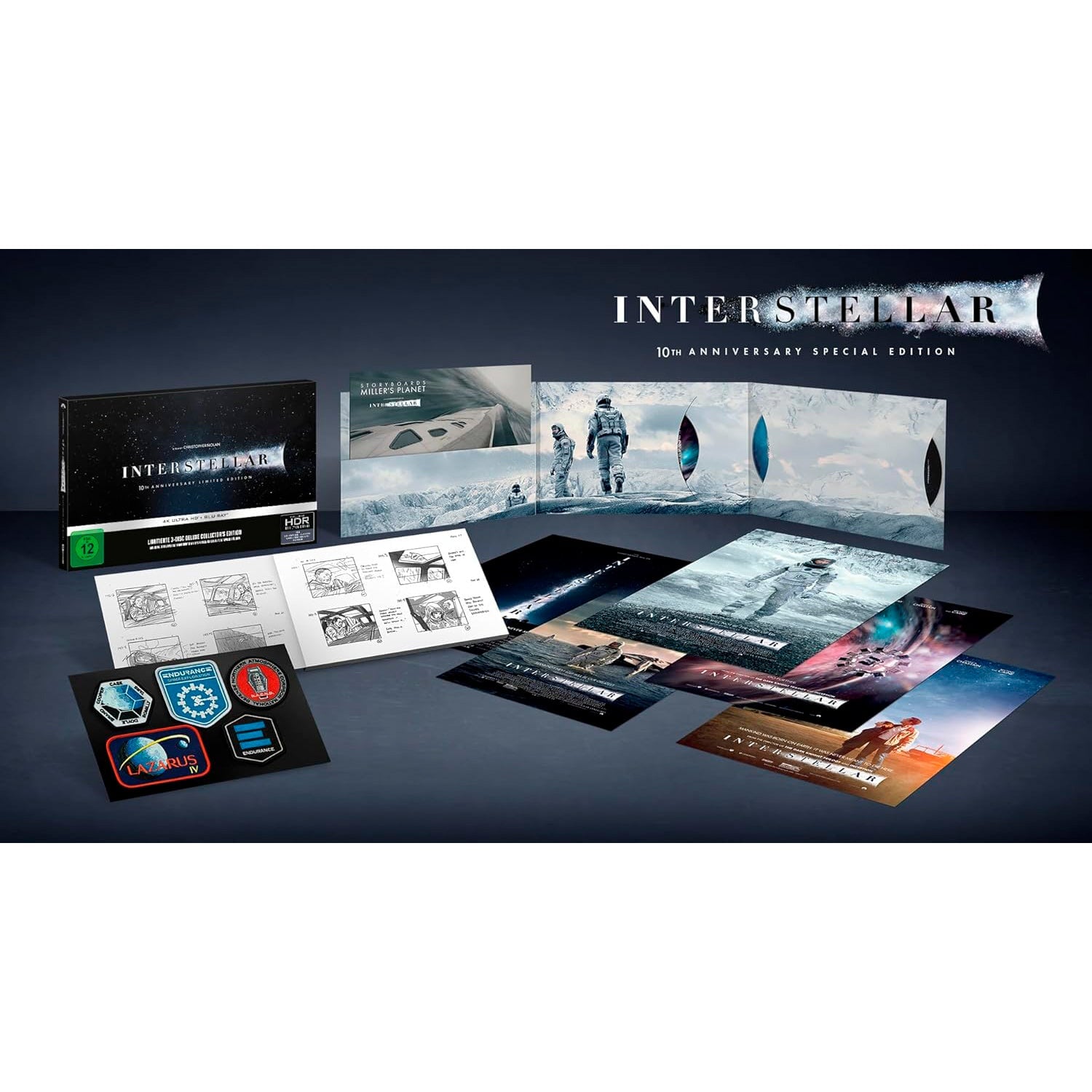 Interstellar (4K UHD + 2 Blu-ray) [10th Anniversary] Limited Collector ...