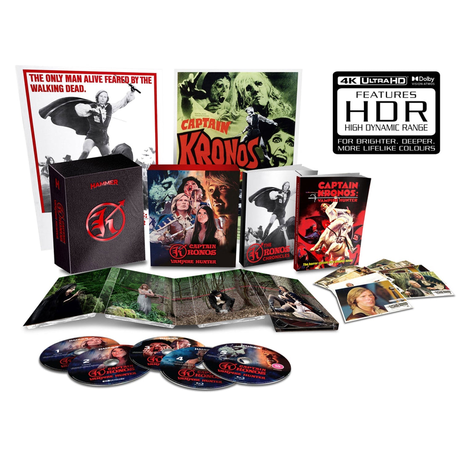 Captain Kronos: Vampire Hunter (1974) (4K UHD + Blu-ray) Limited ...