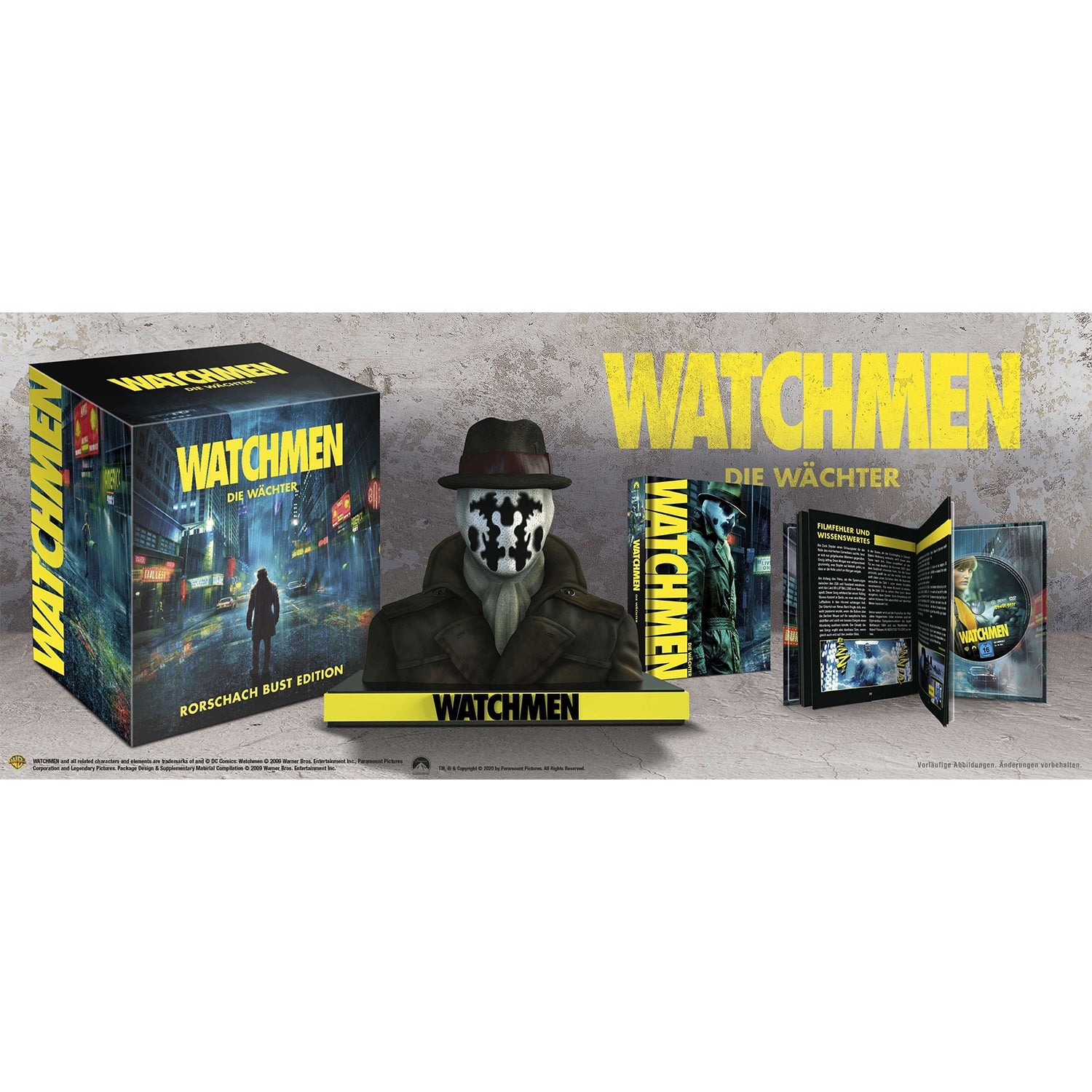 Watchmen (2009) (Ultimate Cut) (4K UHD + 2 Blu-ray + 2 DVD) Mediabook ...