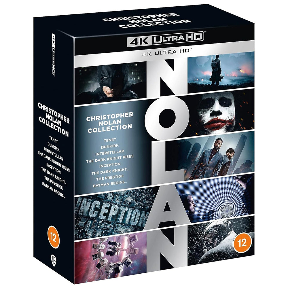 Christopher Nolan: 8-Movie Collection (4K UHD + Blu-ray) – Bluraymania