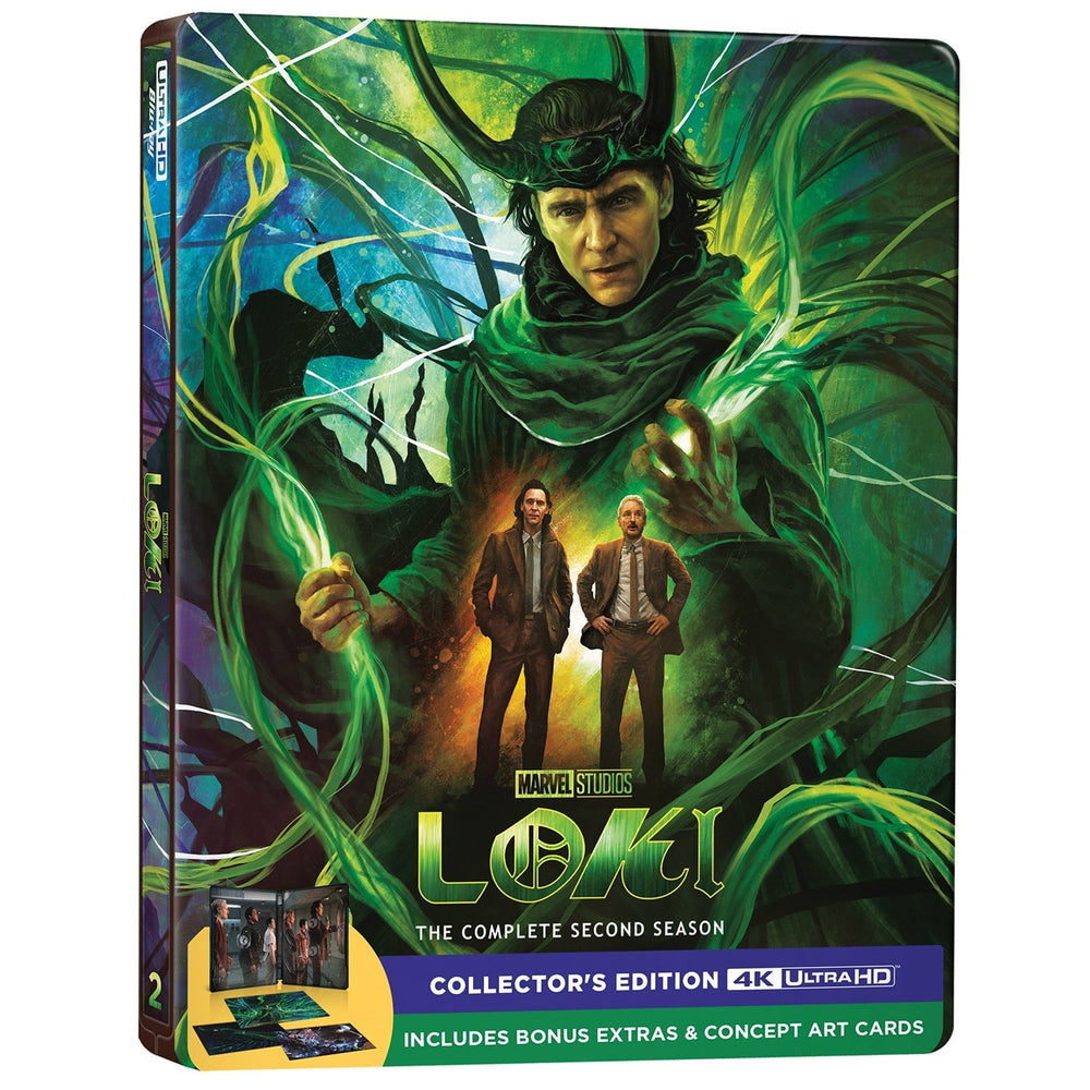 Loki: The Complete Second Season (4K UHD Blu-ray) Steelbook (+ Art ...