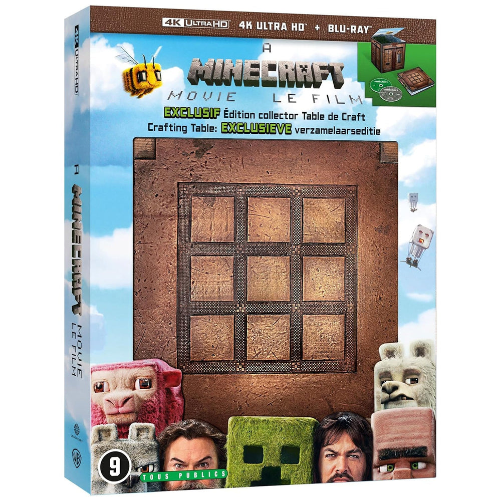 A Minecraft Movie (2025) (4K UHD + Blu-ray) Limited Cube Collector's ...