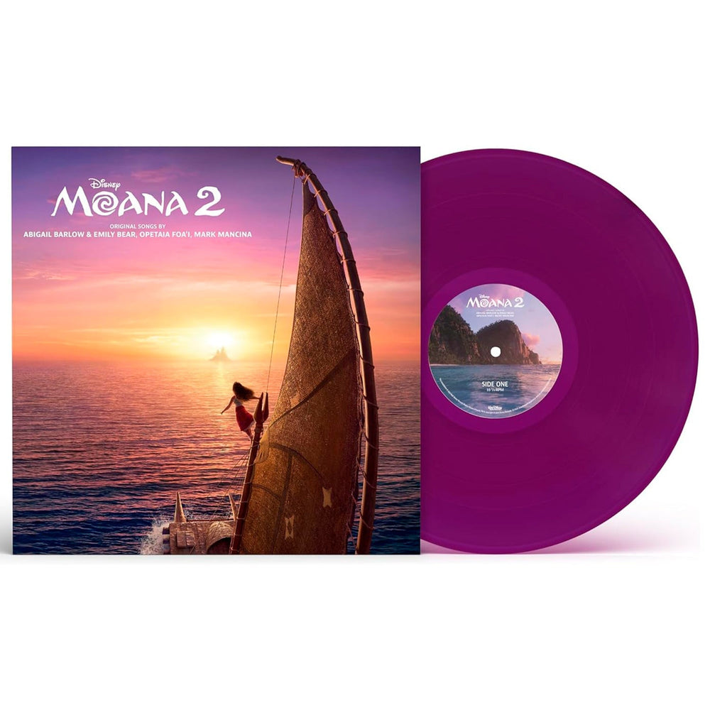 Moana 2 (Original Motion Picture Soundtrack) (Vibrant Violet Vinyl LP ...