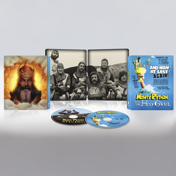 Monty Python & The Holy Grail (1975) (4K UHD + Blu-ray) Steelbook ...