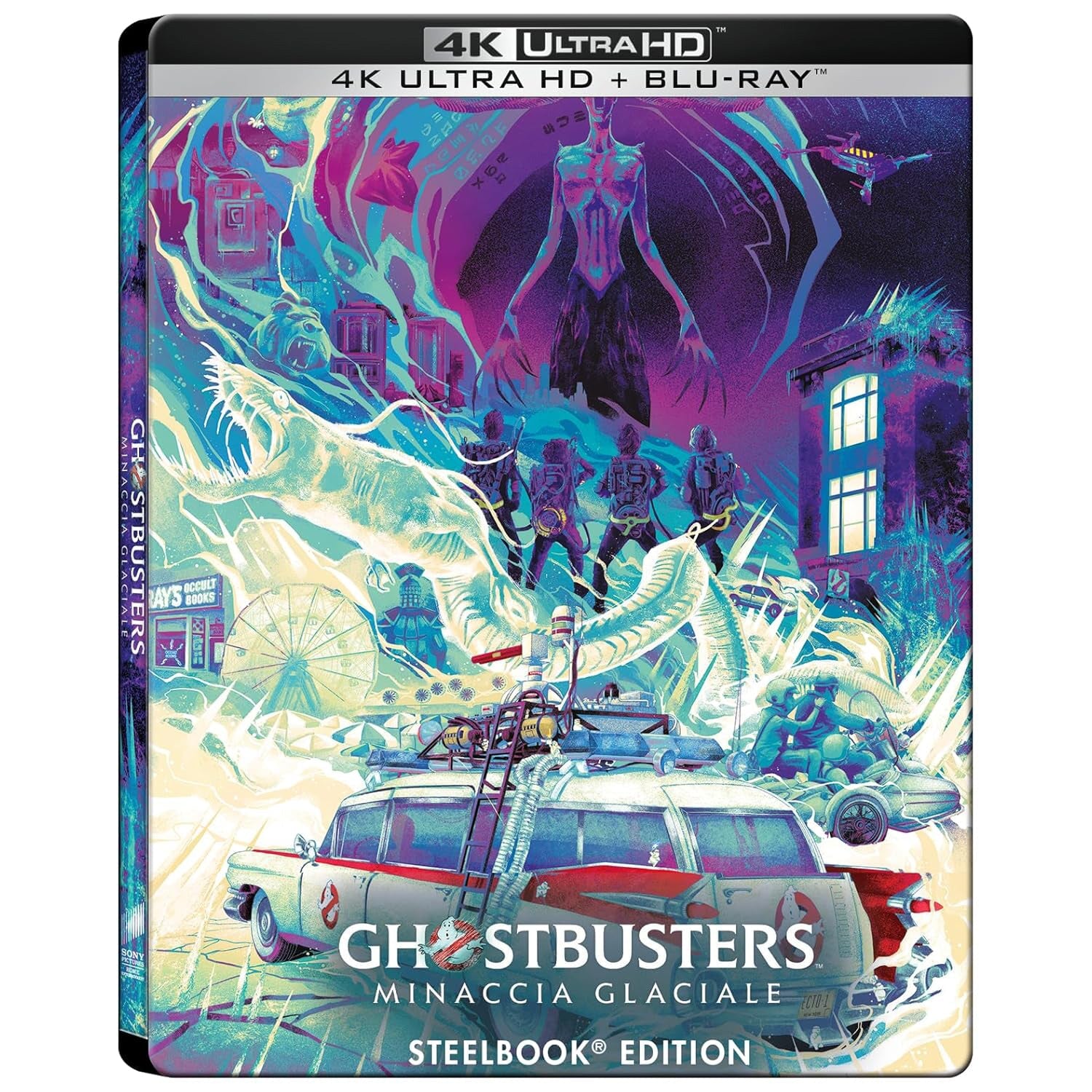 Ghostbusters: Frozen Empire (2024) (4K UHD + Blu-ray) Steelbook