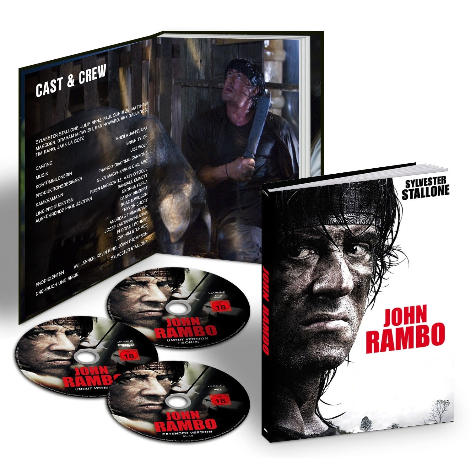 Rambo: First Blood (1982) [Theatrical & Extended Cut] (4K UHD + 2 Blu ...