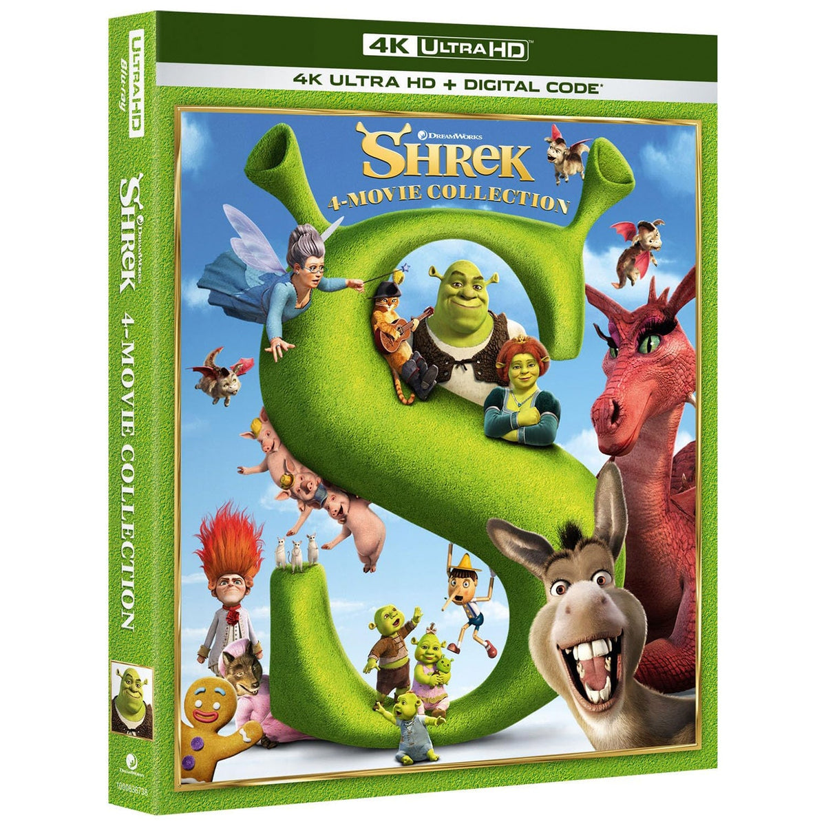 Shrek: 4-Movie Collection (4K UHD Blu-ray) – Bluraymania