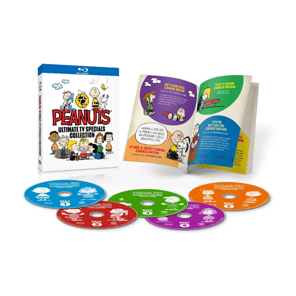Peanuts: Ultimate TV Specials Collection (1965-2011) (5 Blu-ray) [75th ...