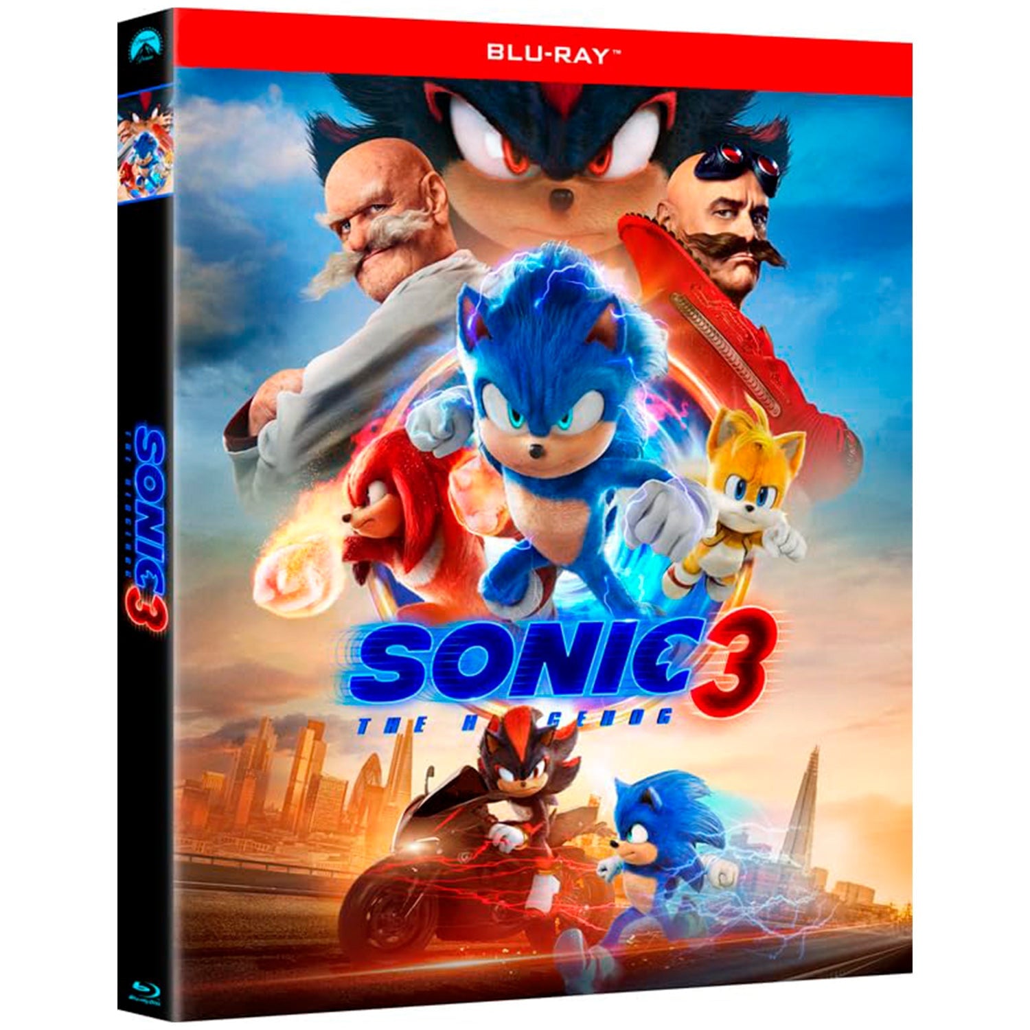 Соник 3 (2024) (англ. язык) (Blu-ray) (Sonic the Hedgehog 3) – Bluraymania