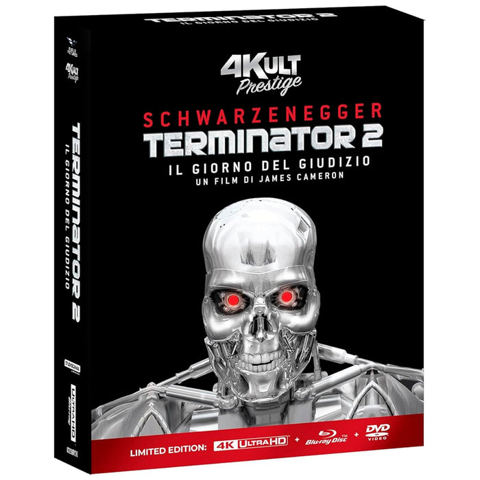 Terminator 2: Judgment Day (4K UHD + 3 Blu-ray + DVD) (4Kult Prestige ...