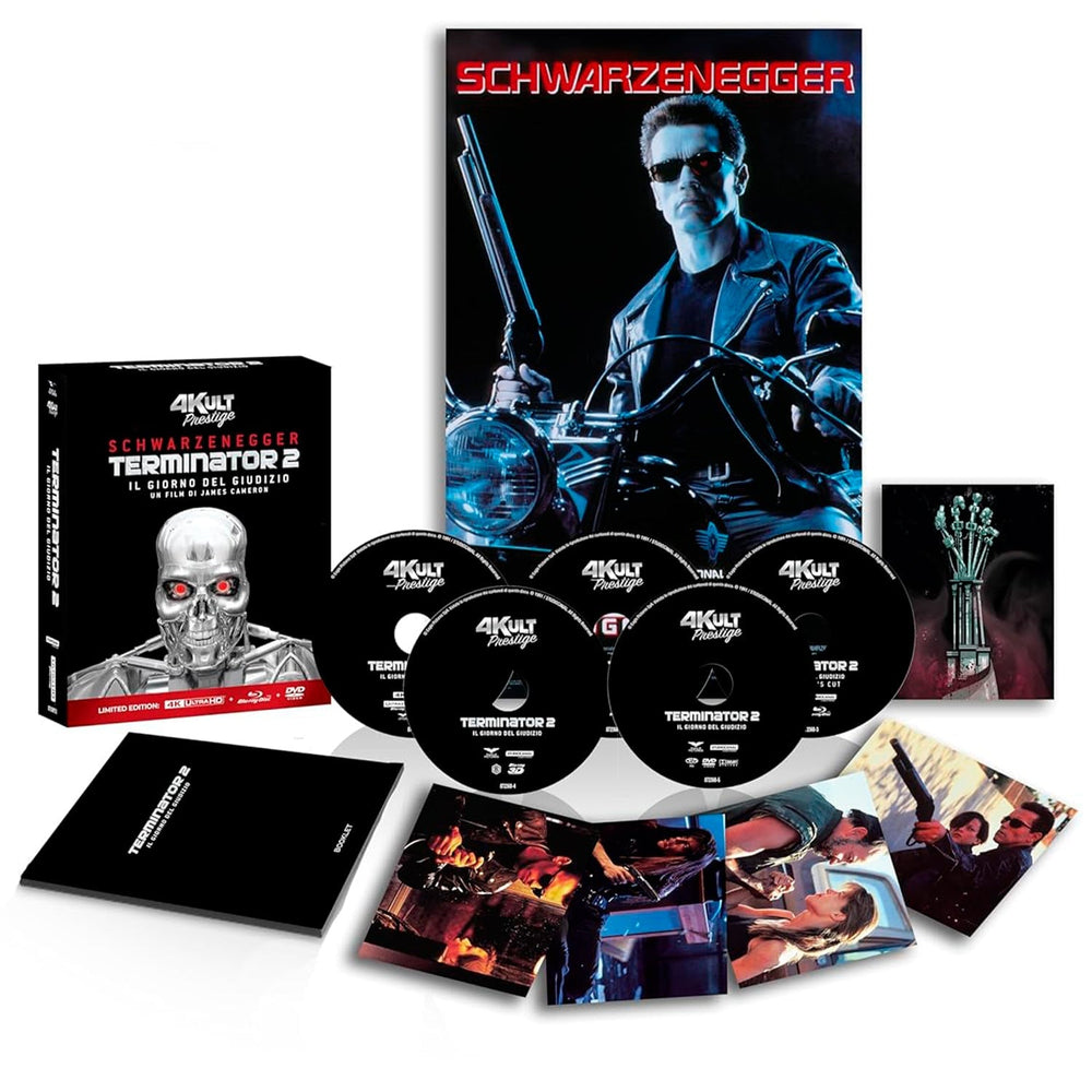 Terminator 2: Judgment Day (4K UHD + 3 Blu-ray + DVD) (4Kult Prestige ...
