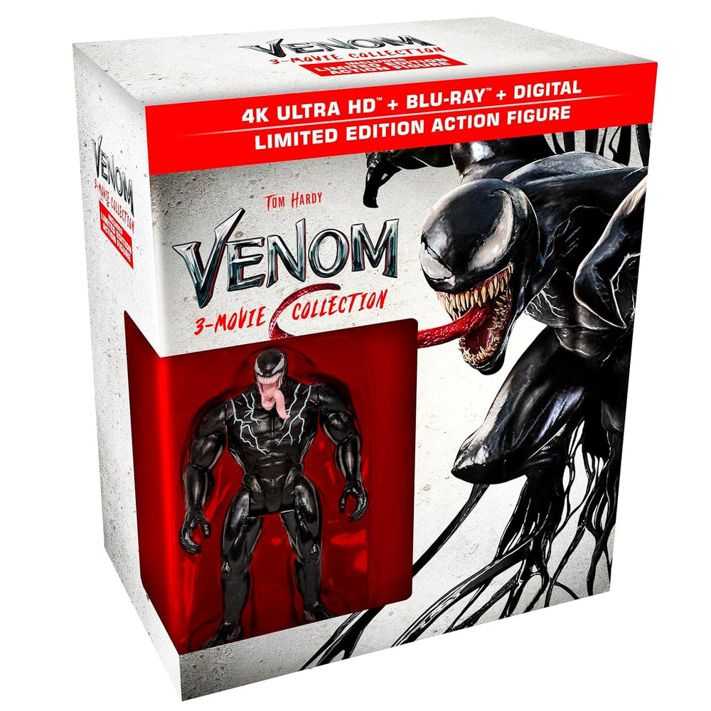 Venom: 3-Movie Collection (4K UHD + Blu-ray) Limited Edition Action ...
