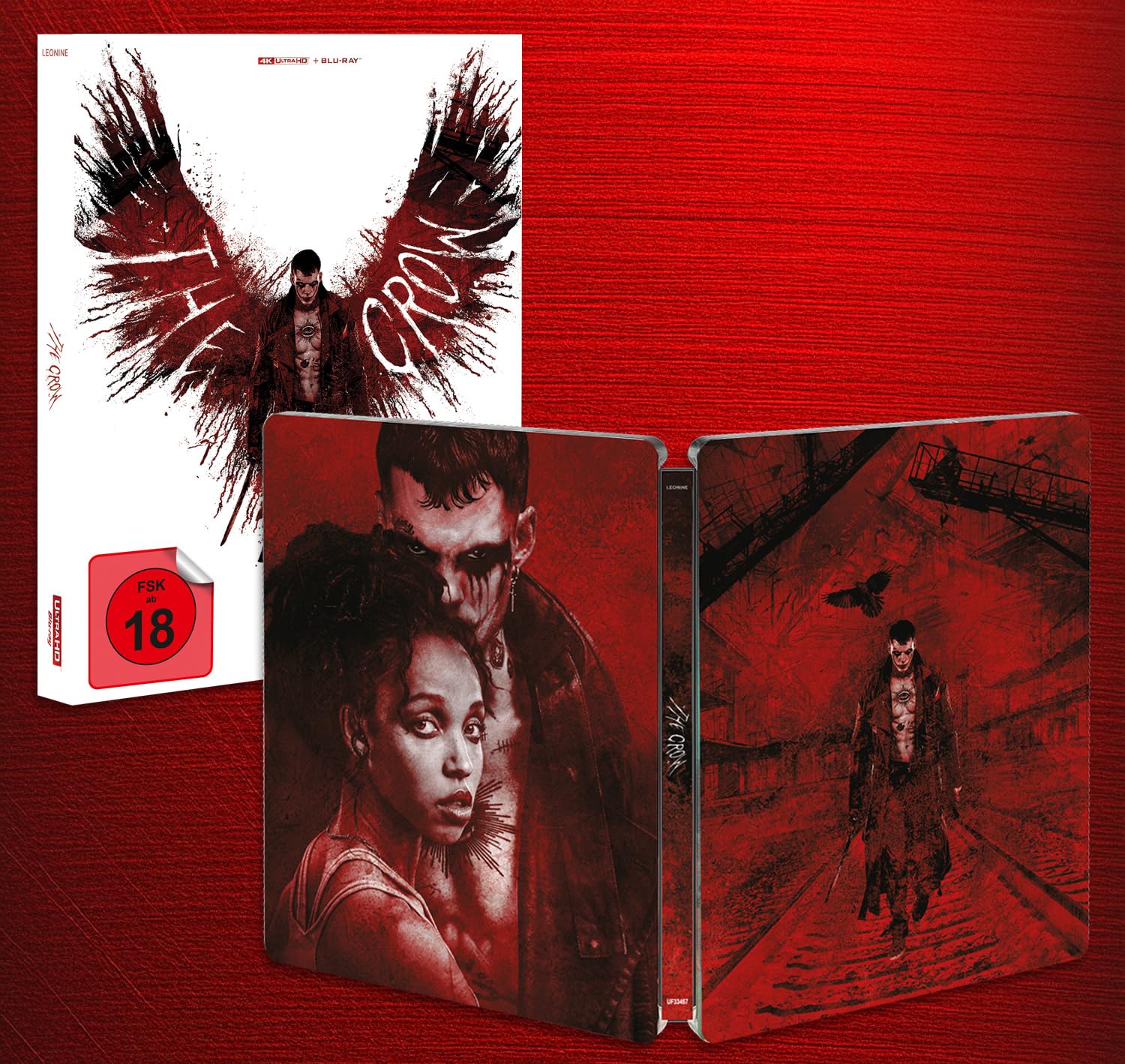 The Crow (2024) (4K UHD + Blu-ray) Steelbook