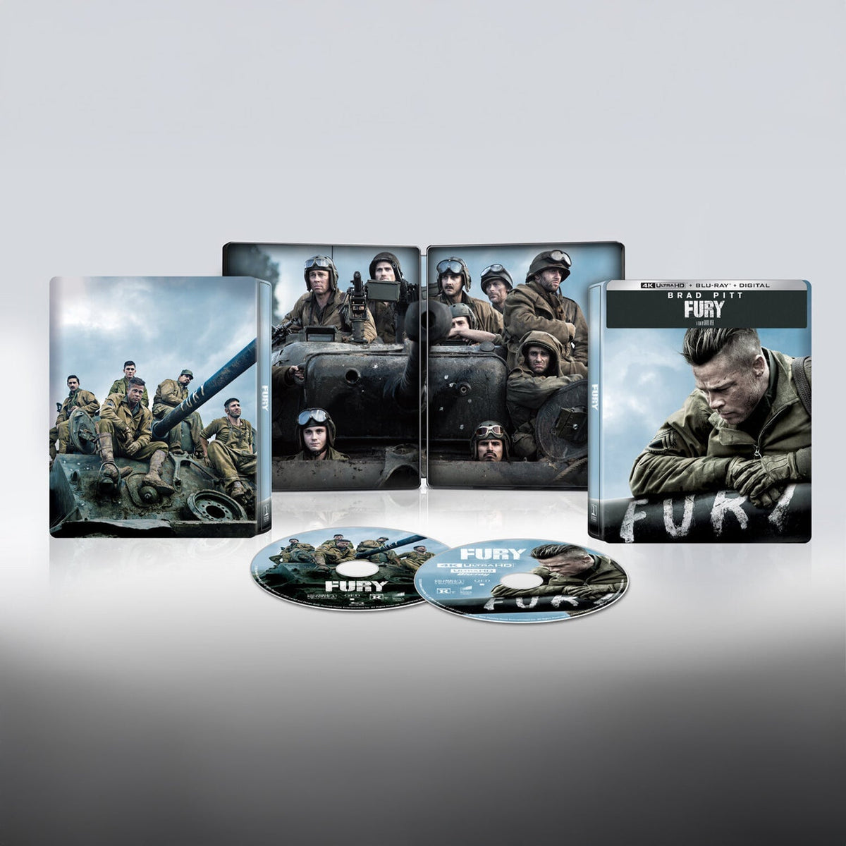 Fury (2014) (4K UHD + Blu-ray) Steelbook – Bluraymania