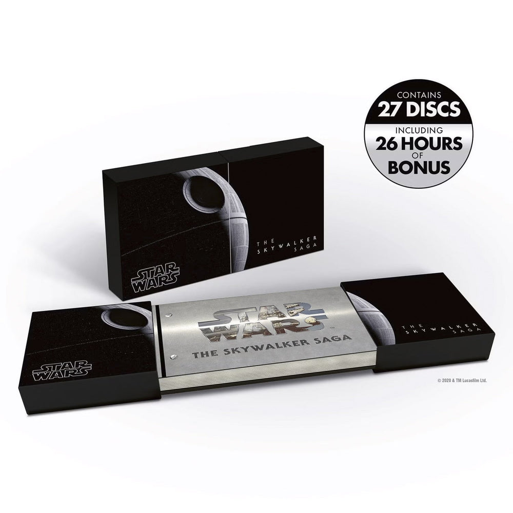 Star Wars: The Skywalker Saga (4K UHD + Blu-ray) Complete Box Set ...