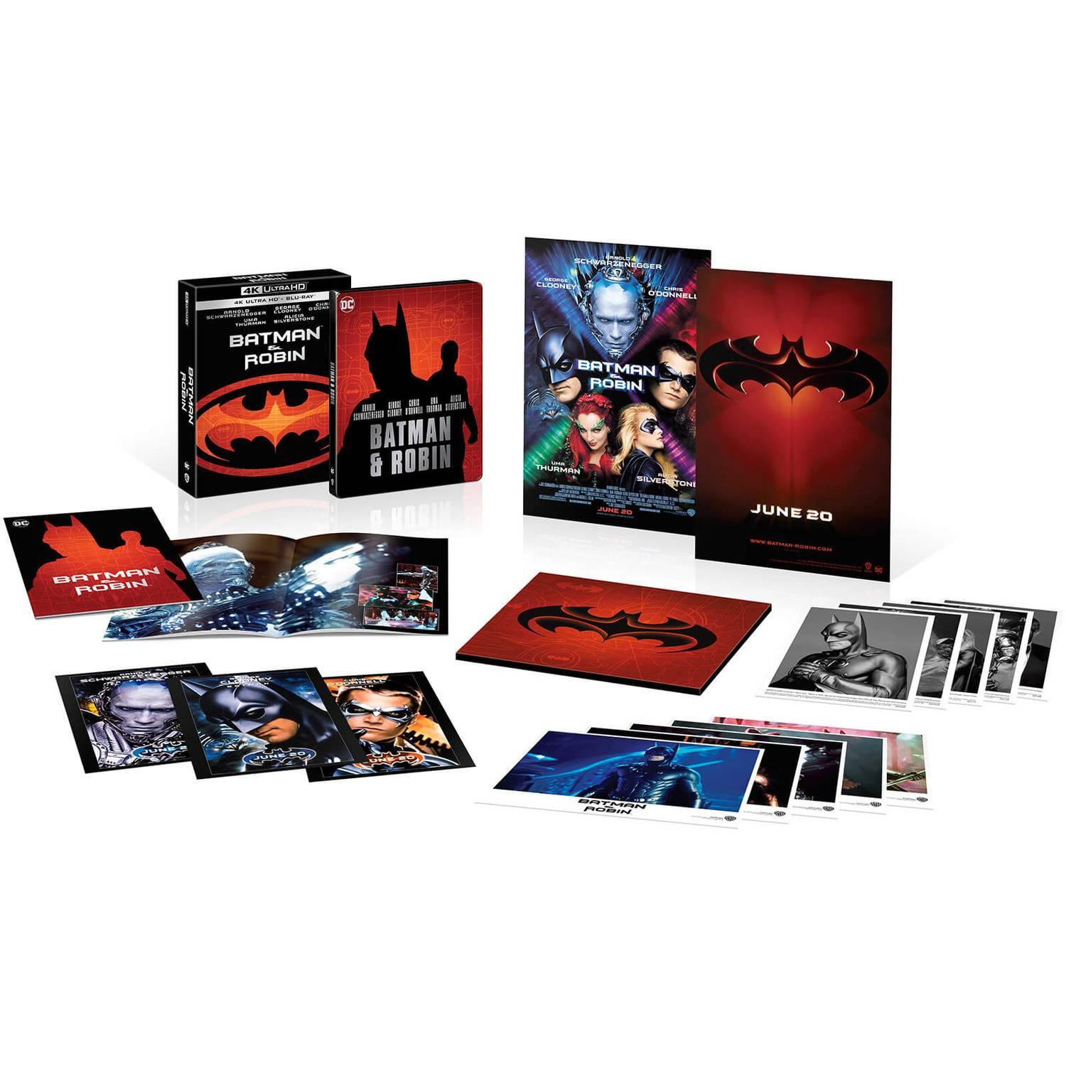 Batman & Robin (4K UHD + Blu-ray) Ultimate Collector's Edition Steelbook
