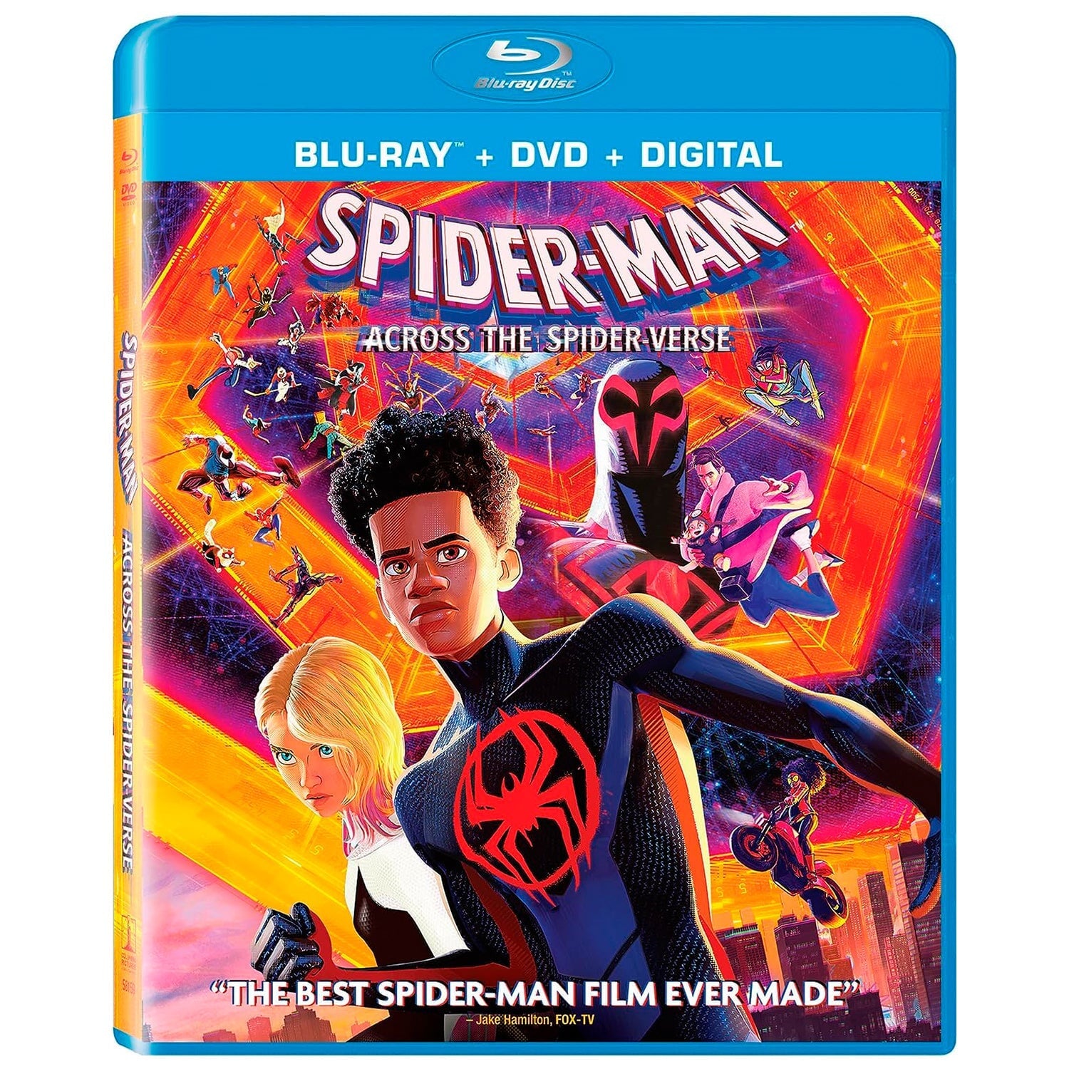 Человек-паук: Паутина вселенных (2023) (англ. язык) (Blu-ray + DVD ...