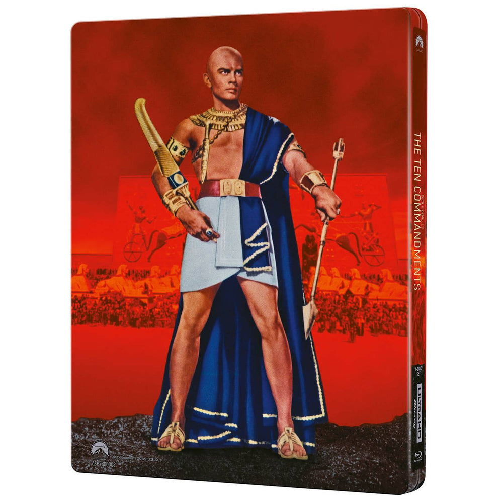 The Ten Commandments (1956) (4K UHD + 3 Blu-ray) Steelbook – Bluraymania