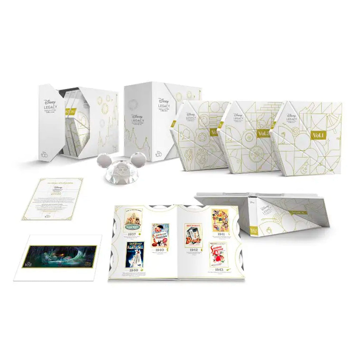 Disney Legacy Animated Film Collection (100 Blu-ray) Collector's ...