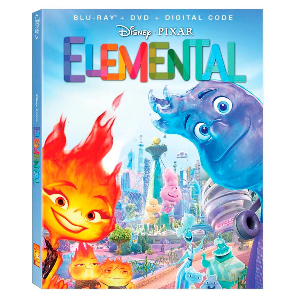 Elemental (2023) (Blu-ray + DVD) – Bluraymania