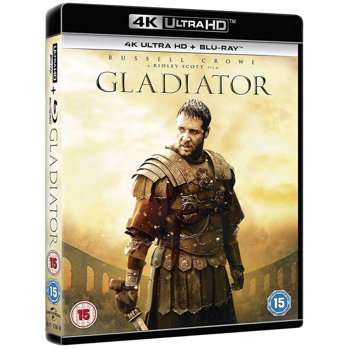 Gladiator [Extended & Theatrical Cut] (4K UHD + 2 Blu-ray) – Bluraymania