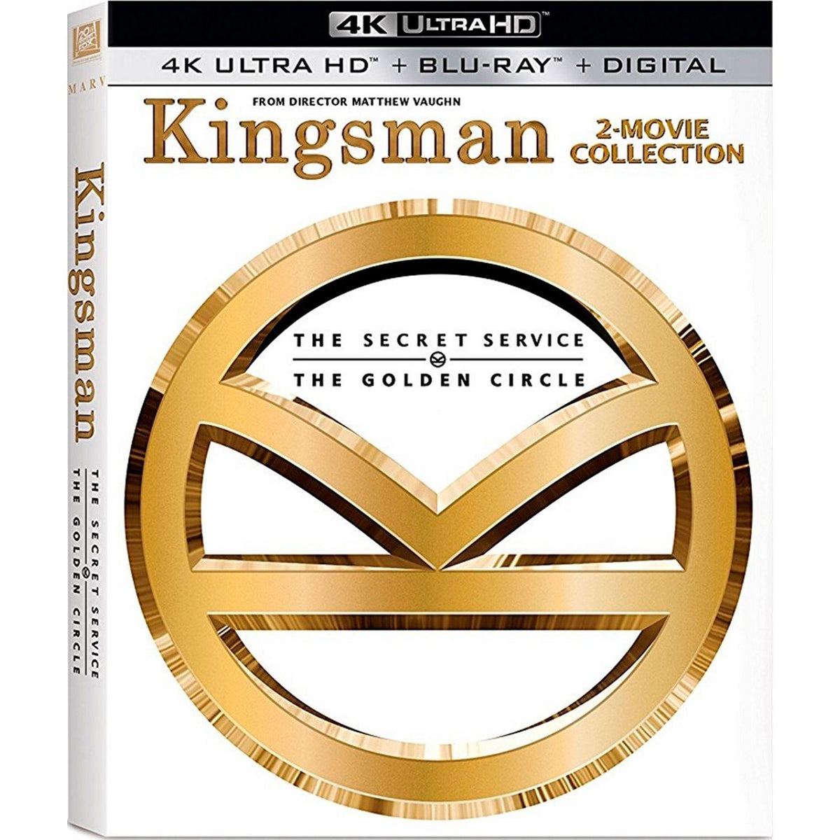 Kingsman: 2-Movie Collection (4K UHD + Blu-ray) (Kingsman: The Secret ...