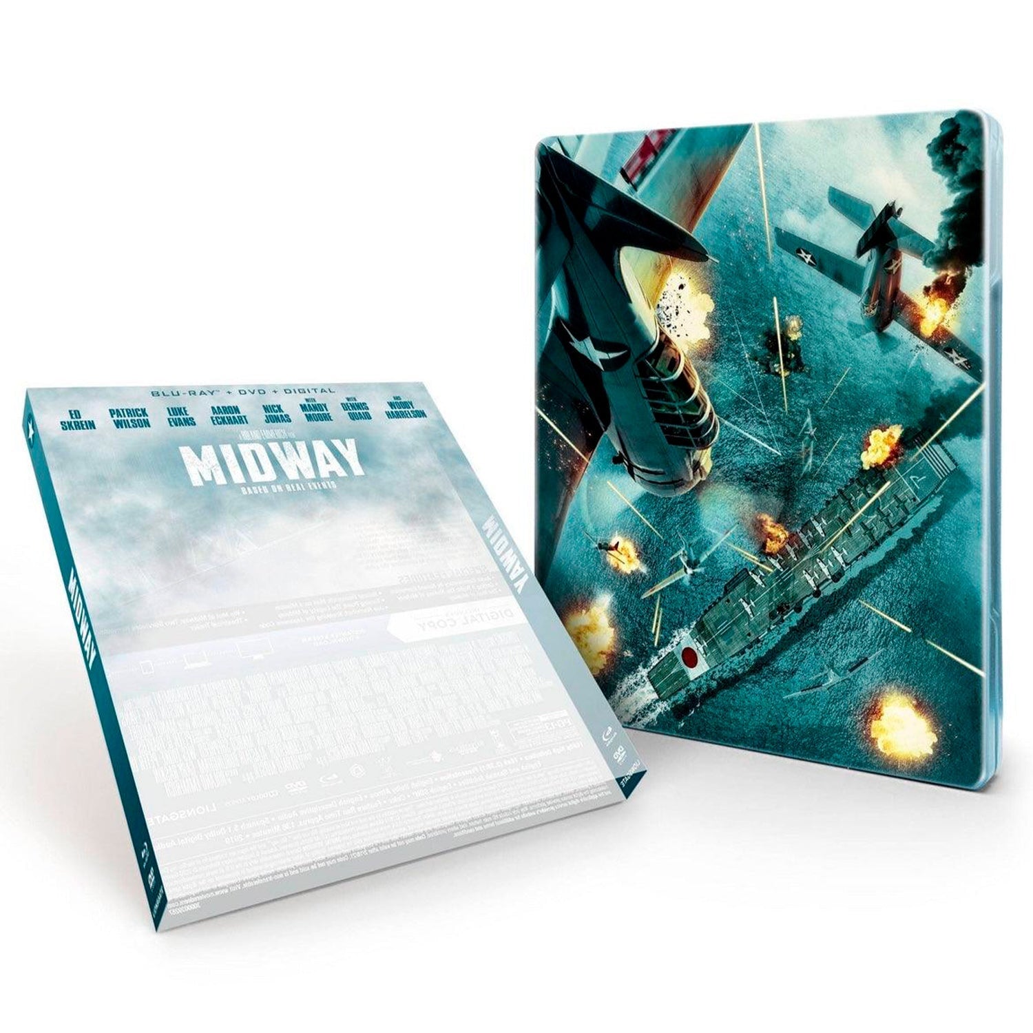 Midway (2019) [Region A] (Blu-ray + DVD) Steelbook – Bluraymania