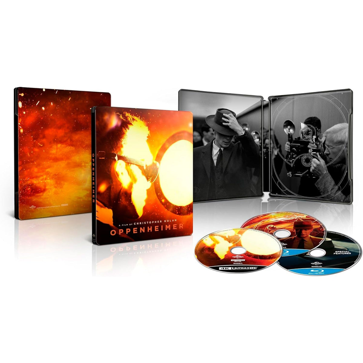 Oppenheimer (2023) (4K UHD + 2 Blu-ray) Steelbook – Bluraymania