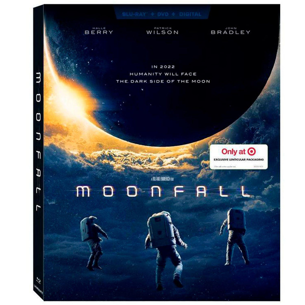 Moonfall (2022) (Blu-ray + DVD) Lenticular Slip – Bluraymania