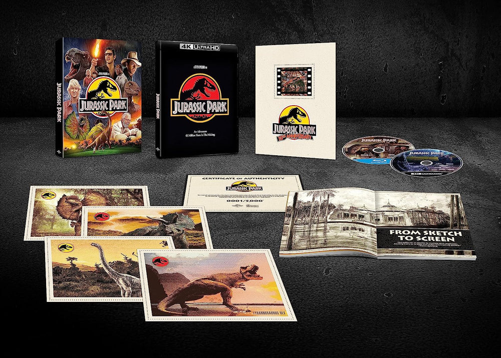 Jurassic Park (30th Anniversary Edition) (4K UHD + Blu-ray) Universal ...