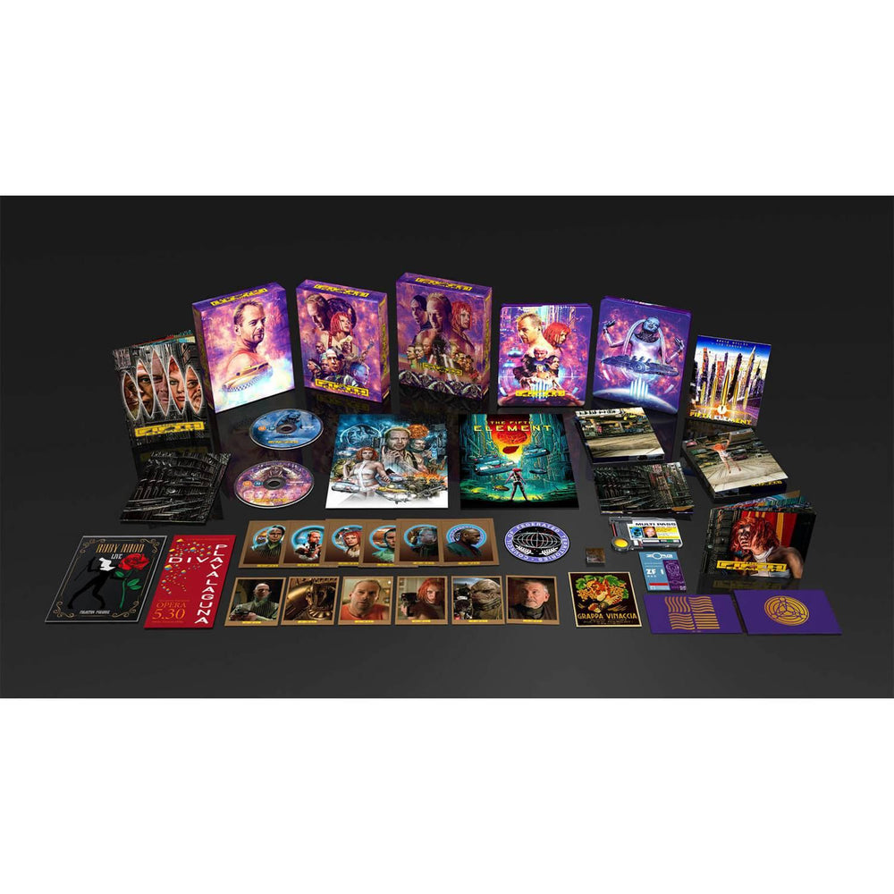 The Fifth Element (4K UHD + Blu-ray) Exclusive Deluxe Collector's ...