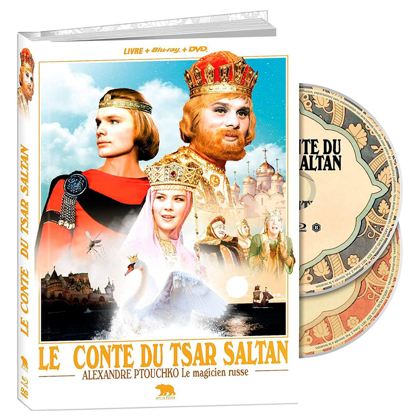 The Tale of Tsar Saltan (1967) (Blu-ray + DVD) Digibook – Bluraymania