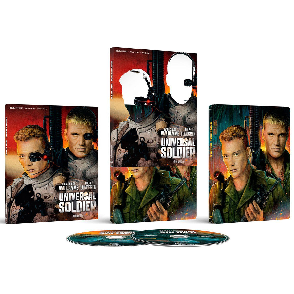 Universal Soldier (1992) (4K UHD + Blu-ray) Steelbook – Bluraymania