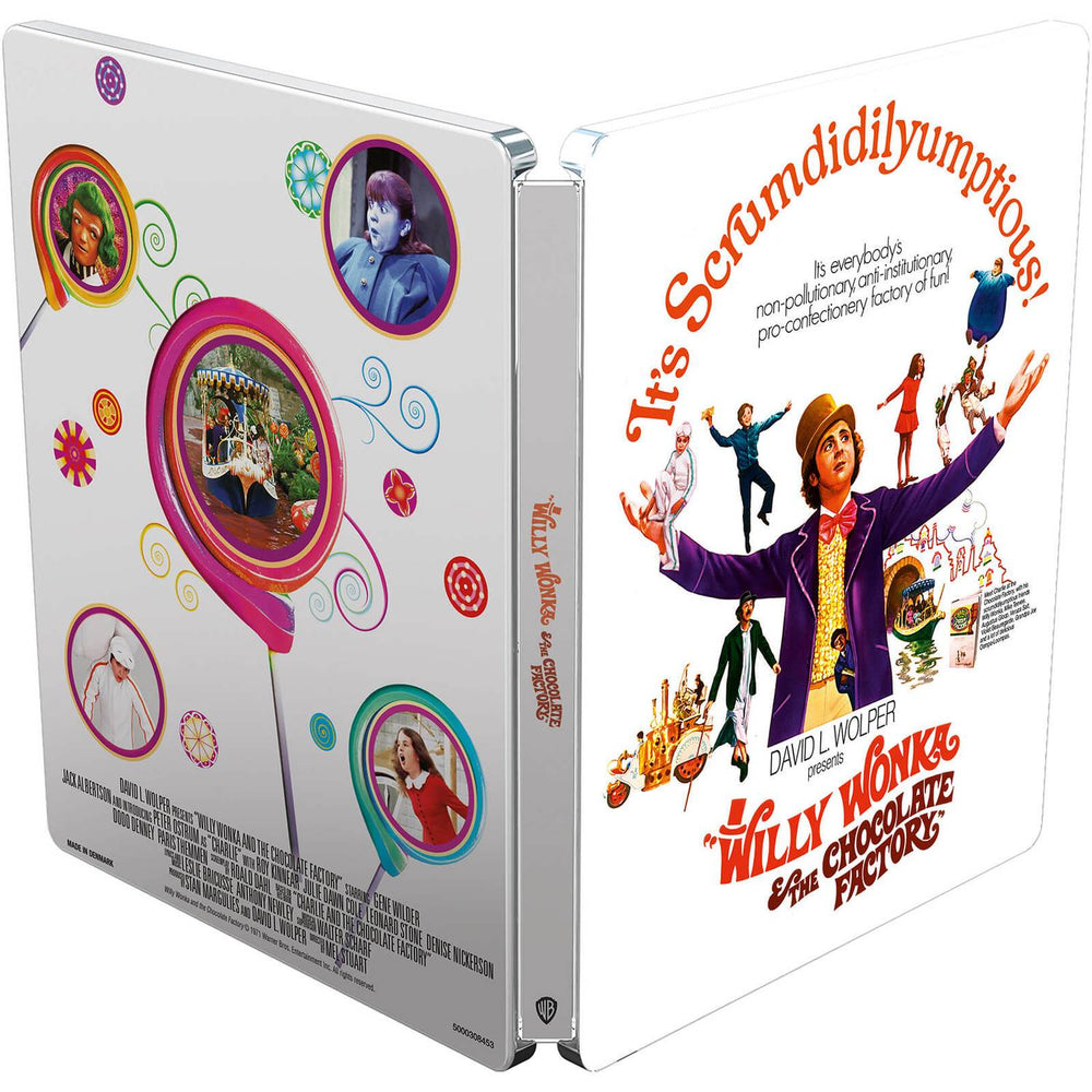 Willy Wonka and the Chocolate Factory (1971) (4K UHD Blu-ray) Steelbook