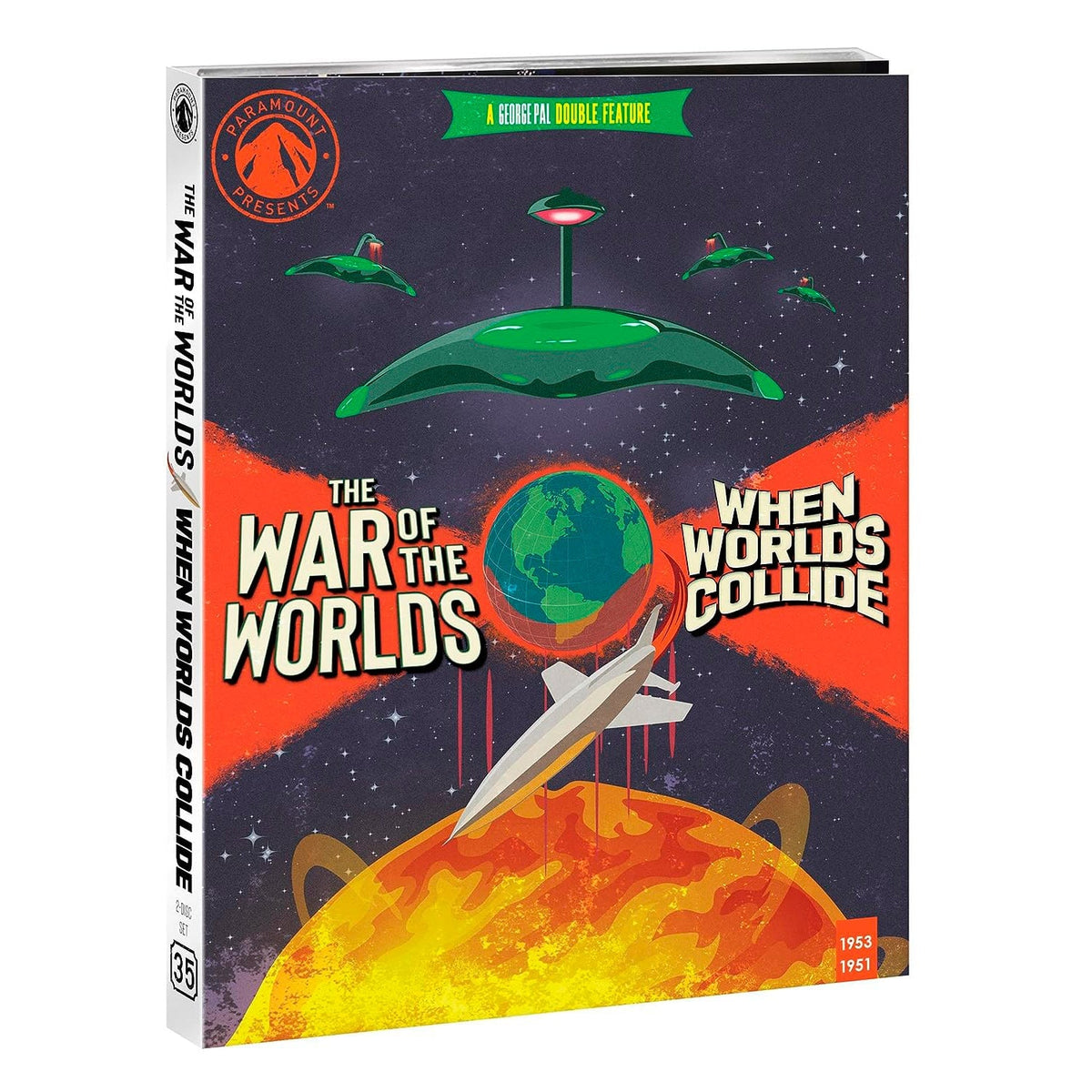 War of the Worlds (1953) / When Worlds Collide (1951) (4K UHD + Blu-ray ...