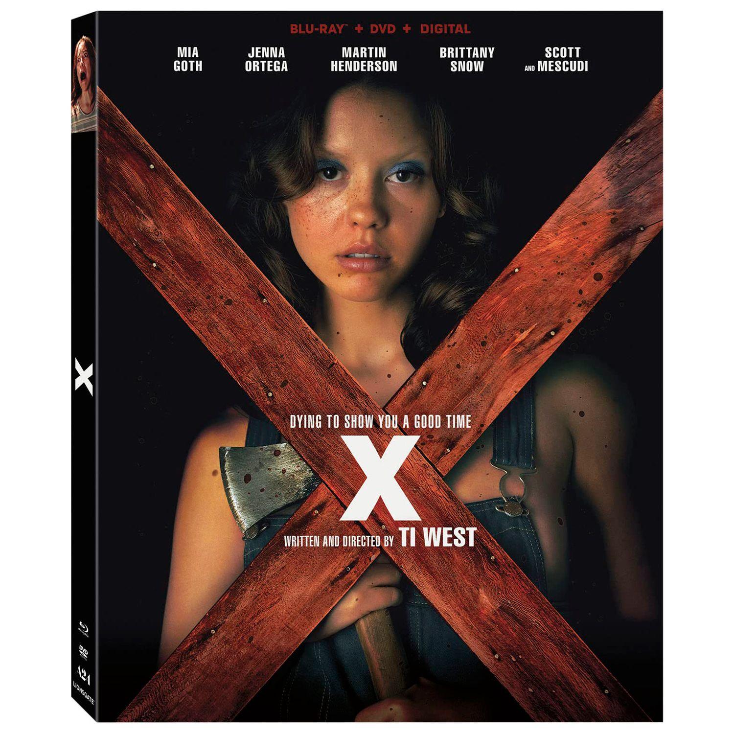 X (2022) (Blu-ray + DVD)