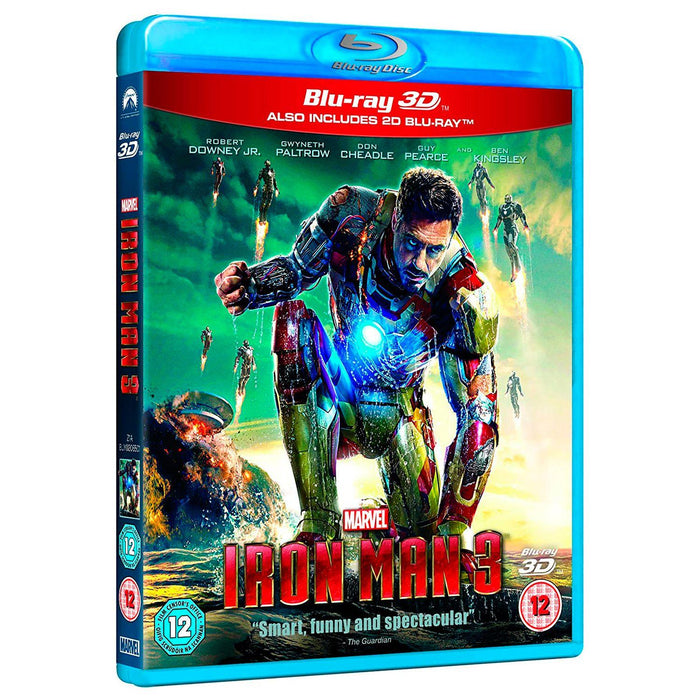 Iron Man 3 3D + 2D (2 Blu-ray) – Bluraymania