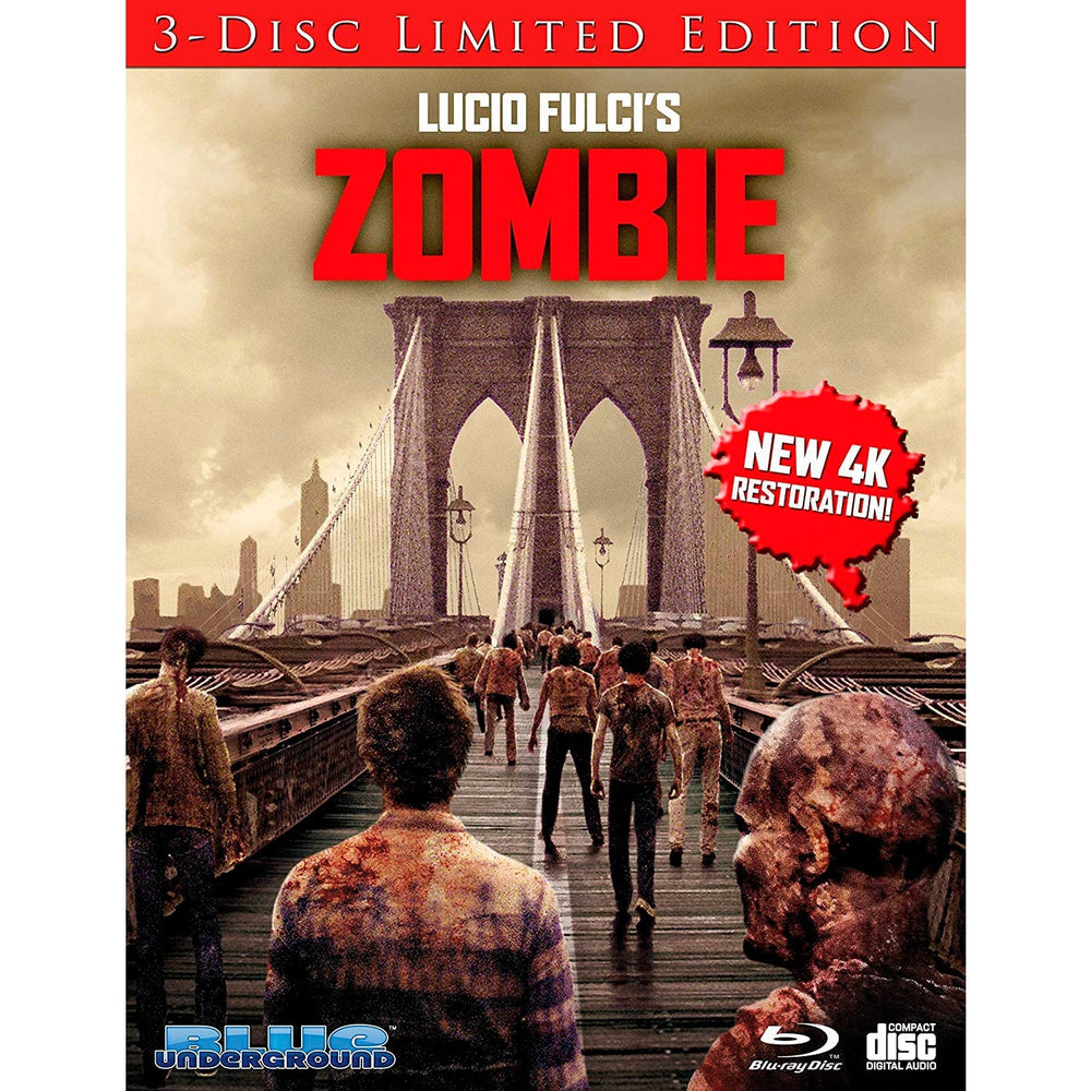 Zombie (1979) (Russian subtitles) (2 Blu-ray + CD) 3-disc Limited ...